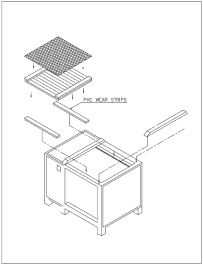 Forney CMT Equipment | Soil Processor Wear Strip | Call us at 800-367-6397